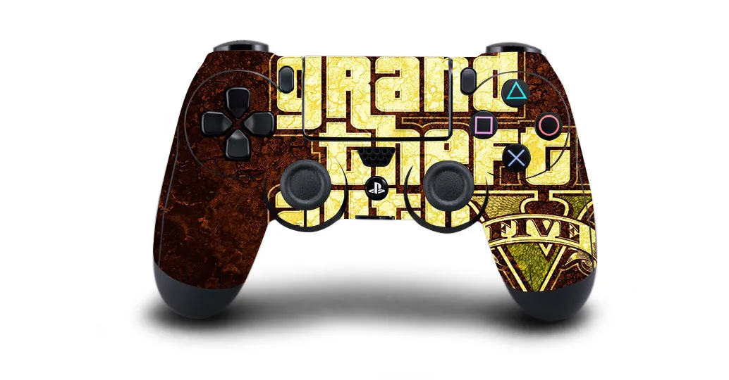 Protective GTA 5 Sticker for PS4 Controller - Durable Skin