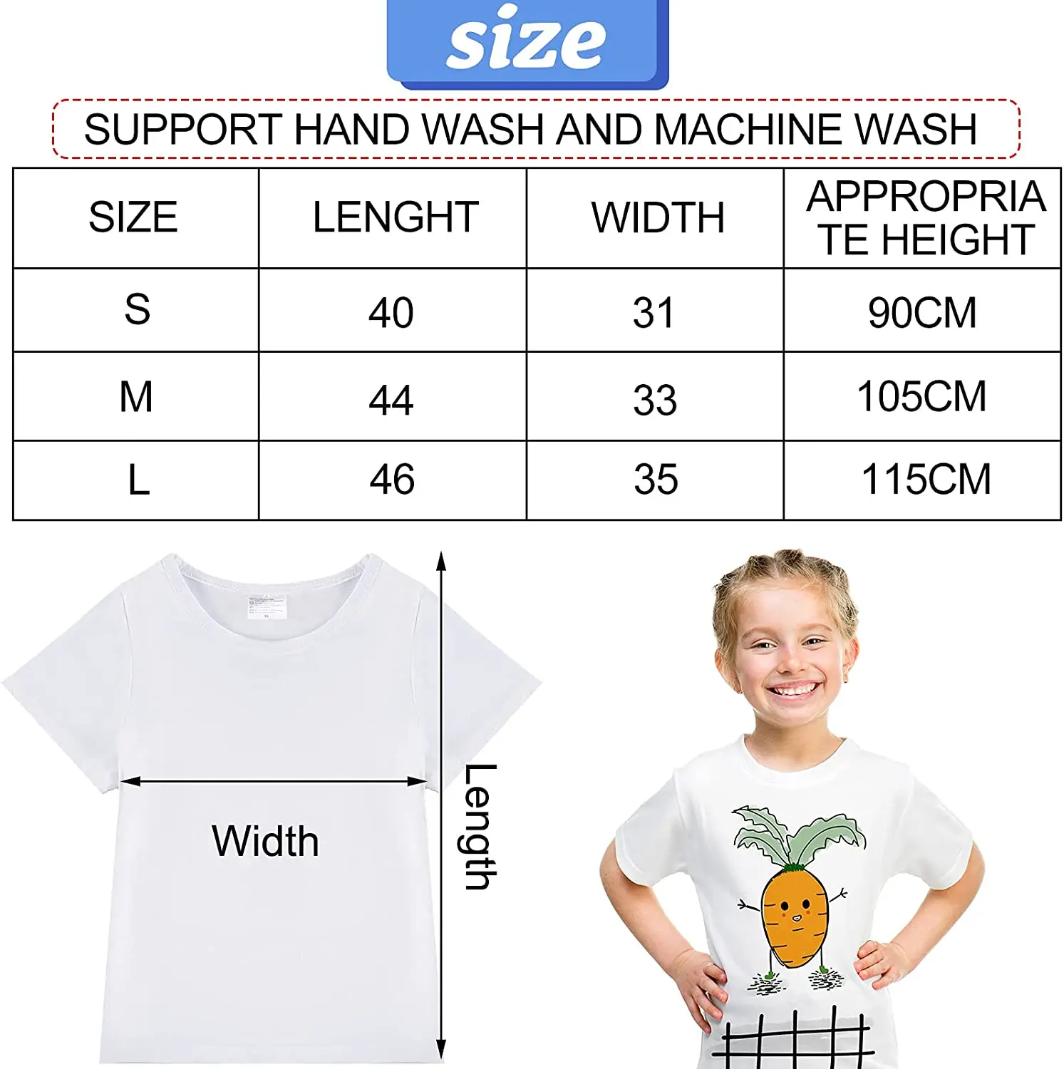 Sublimation Kids Tshirts for Boys Kids Blank Tshirt Girl for Sublimated ...