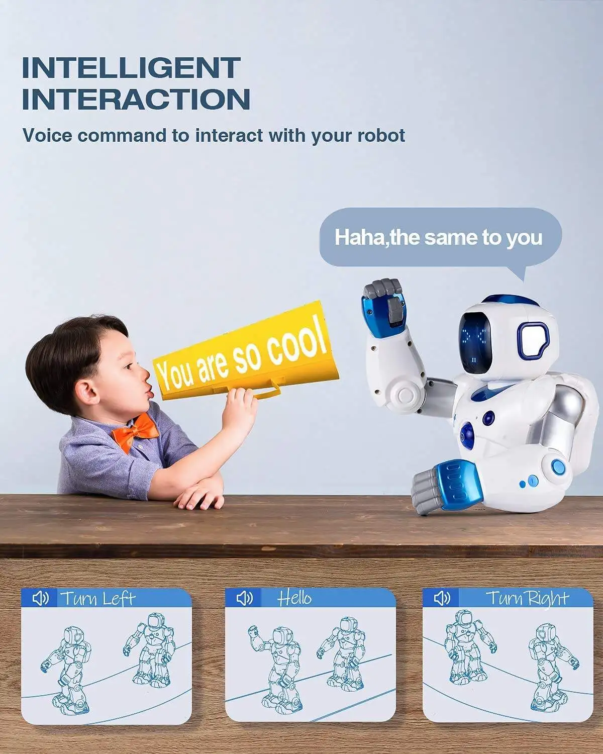 Nwell Rc Robot Toy Humanoid Robot 1088 Air Gesture Intelligent Dancing ...