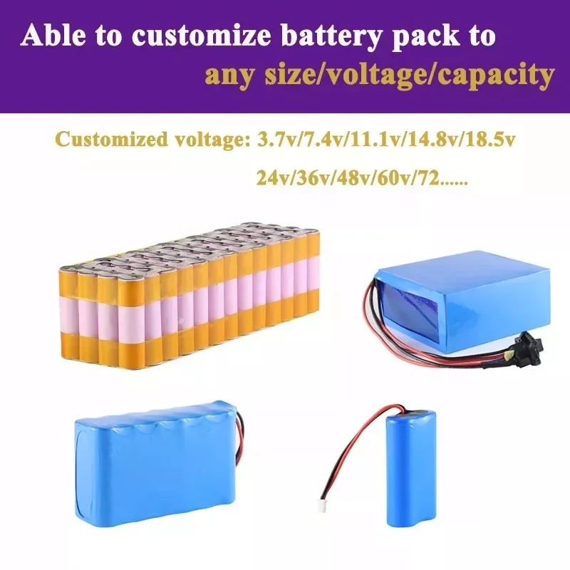 Full Capacity 18650 Rechargeable Battery Cells 2000mah 2500mah 3000mah ...