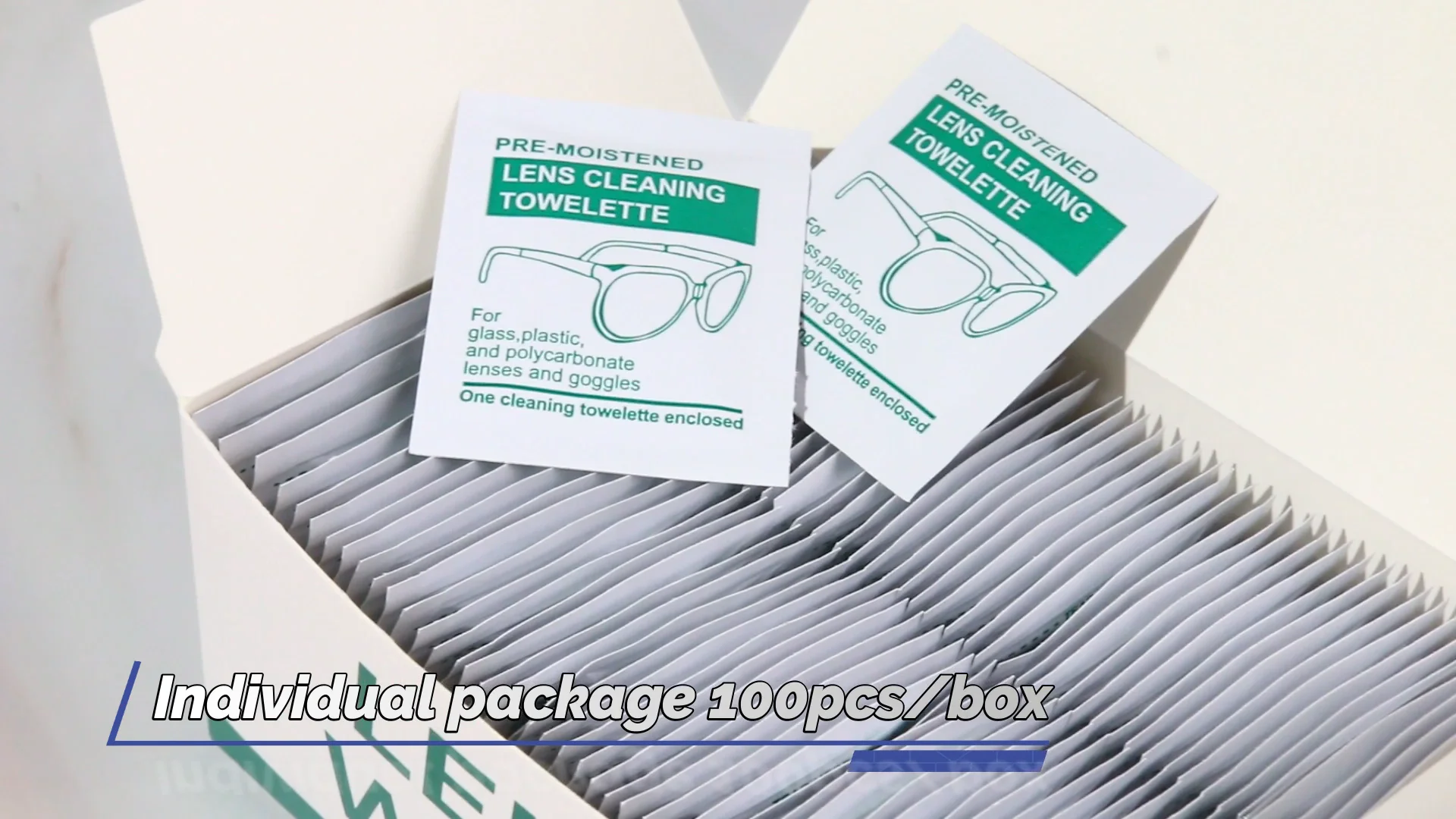 Disposable Electronic Mobile Phone Screen Wipe Lens Cleaning Eye Glass ...