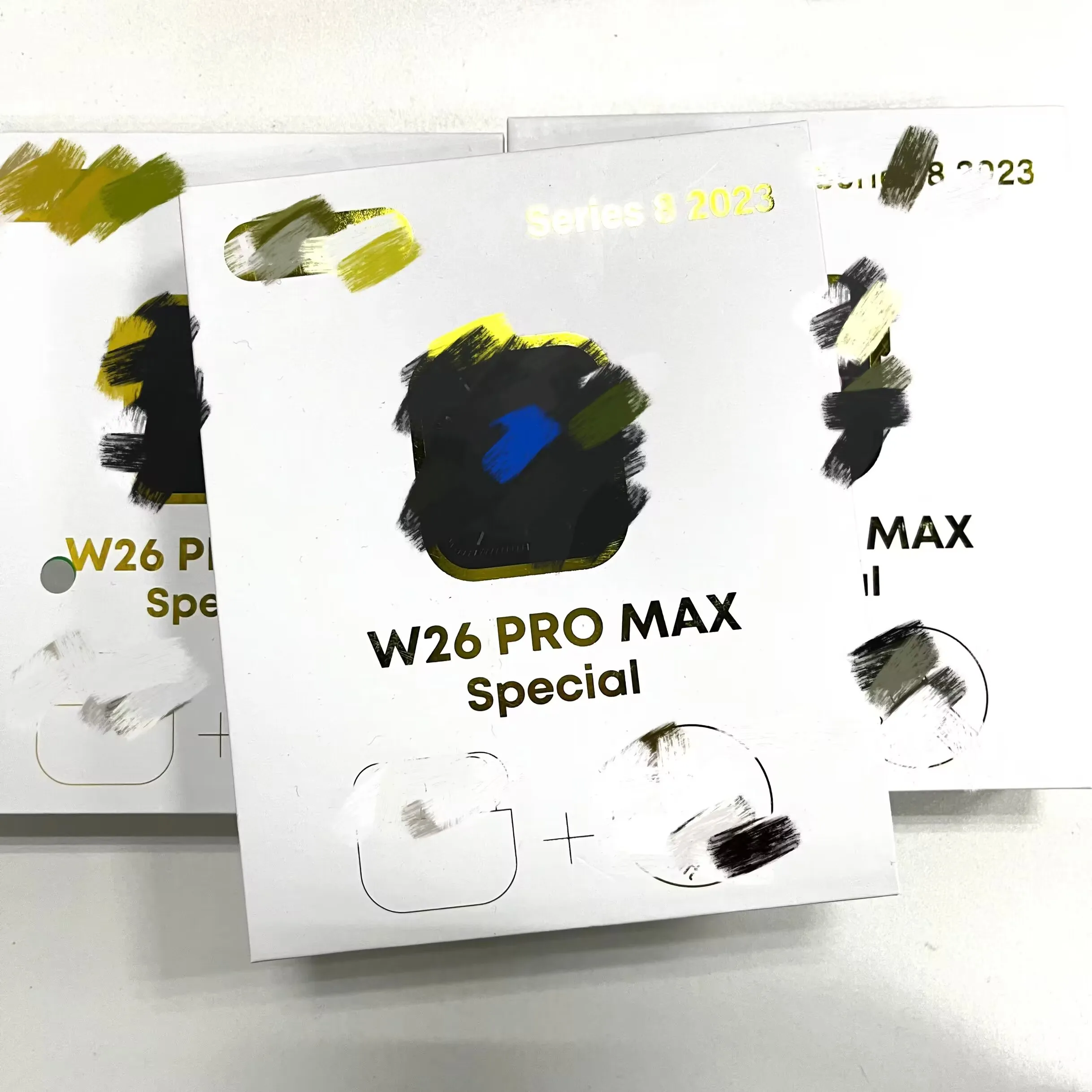 Hot Sell 2 In 1 Smart Watch W26 Pro Max 1.44 Inch Touch Screen Series 8 ...