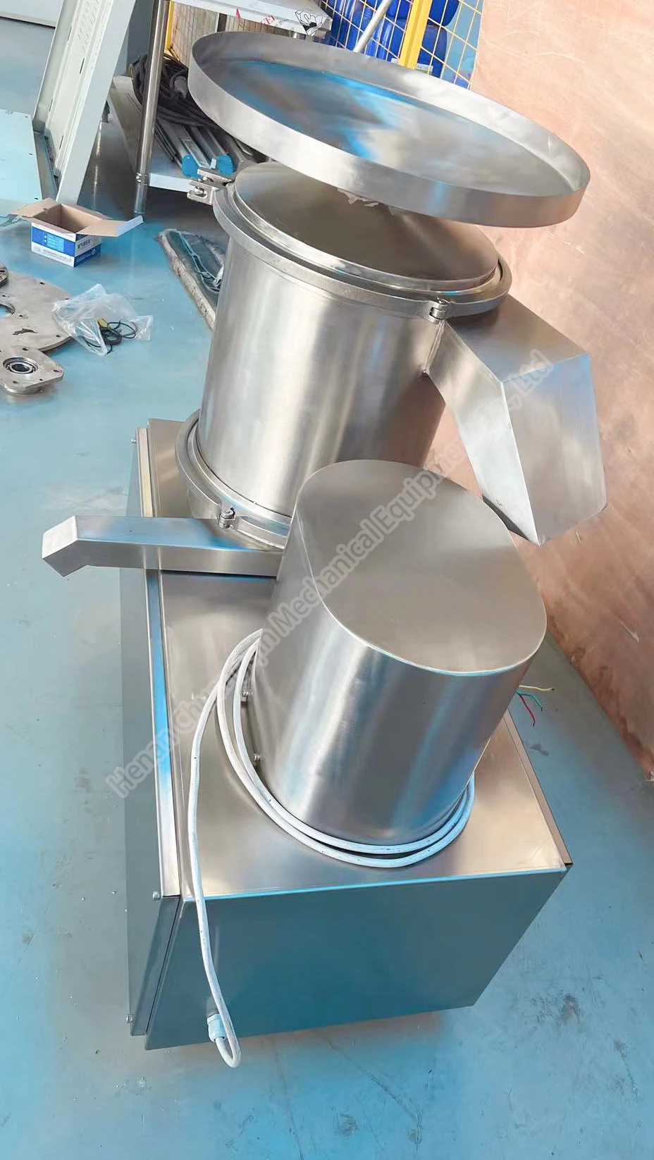 New Automatic Electric Centrifugal Egg Separator Cracker Mixer Drying ...