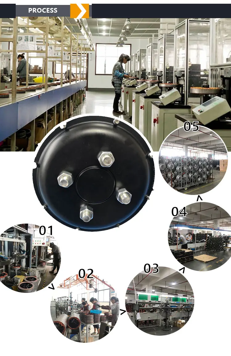 Electric Motorcycle Brushless DC Motor Kit - Upgrade Now