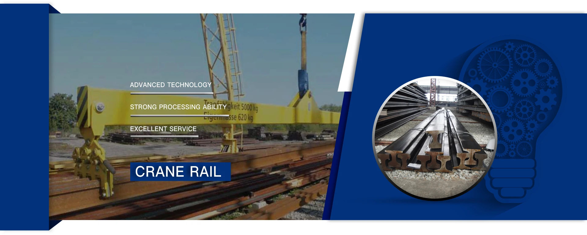 DIN Standard A120 Crane Rail for Sale High Quality A120 Steel Rail ...