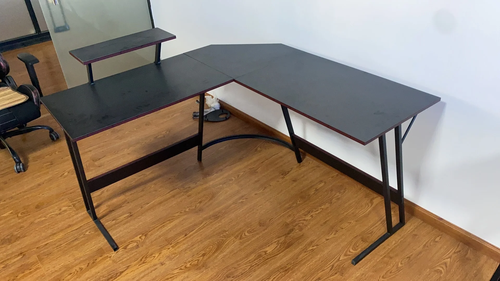 Modern Corner Gaming Gamer Home Office Computer Tables Pc Desks Corner ...