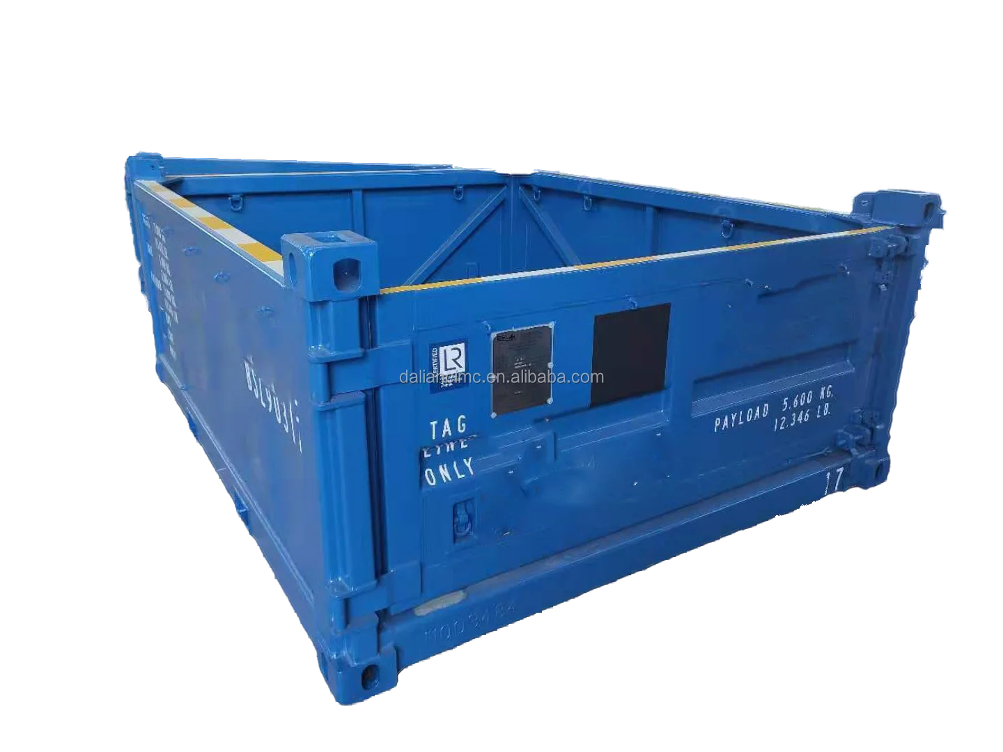 DNV OFFSHORE CONTAINER HALF HEIGHT OPEN TOP 24FT 20FT WITH DOORS PLT ...