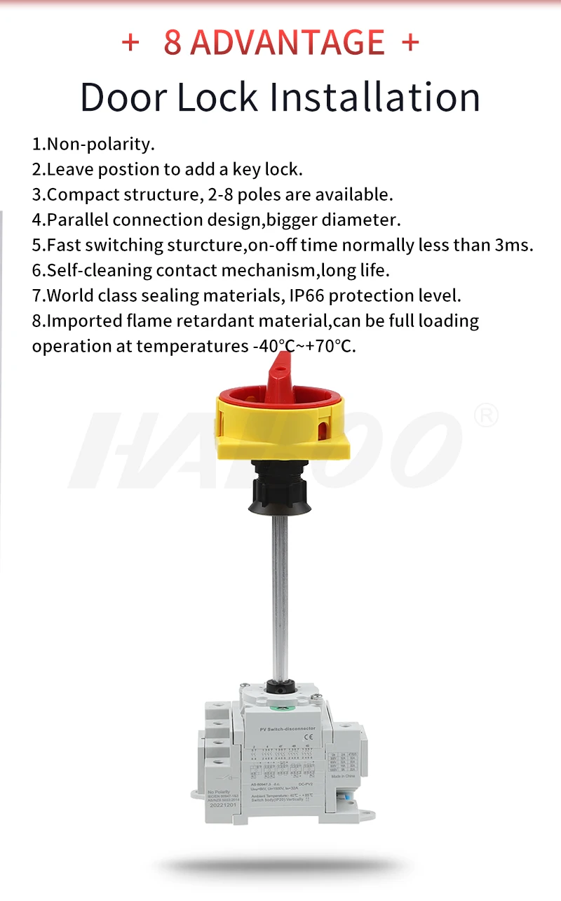 Disconnect Isolator Switch With Aluminium Bar DIN Rail Mounted 32A 4P ...