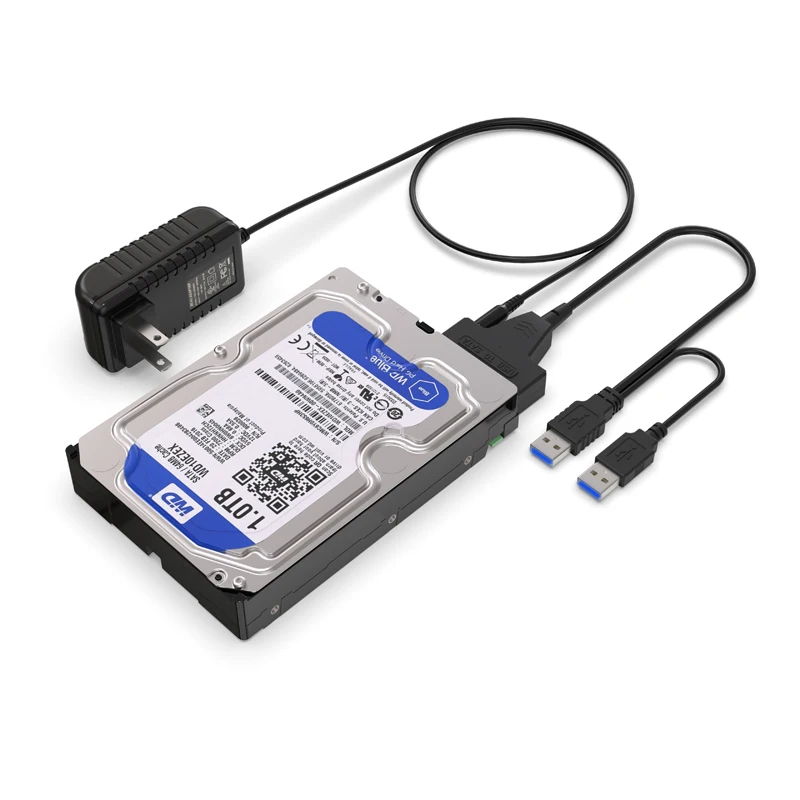 Dual USB3.0 to SATA Converter Cable for 2.5" HDD