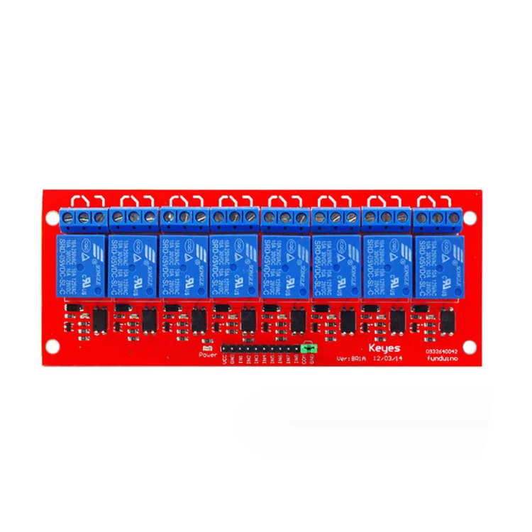8-way Relay Module 12v Optocoupler Isolation Supports High Level Trigger Relay Expansion - Buy ...
