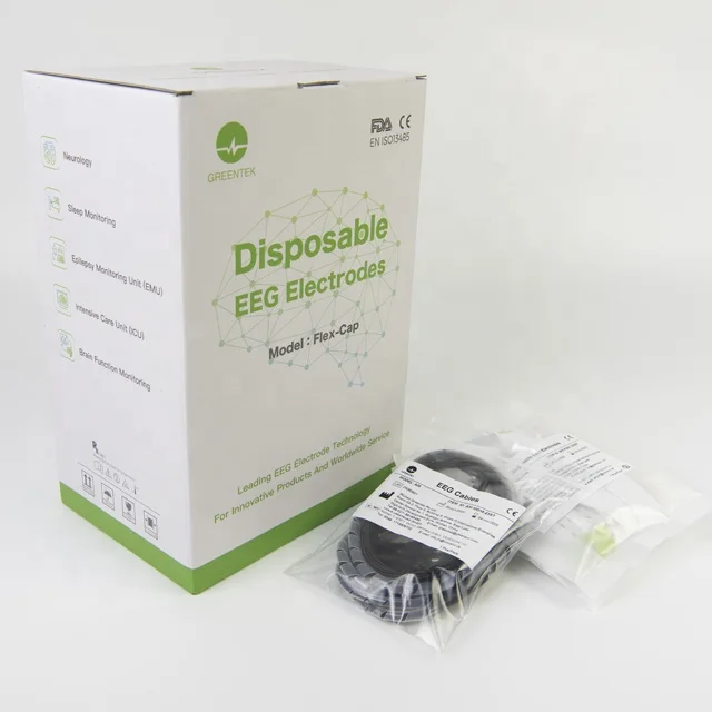 Greentek Disposable Eeg Cap In Icu - Buy Disposable Eeg Cap,Eeg ...