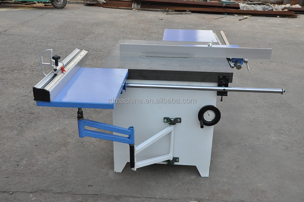 Precision Wood Panel Cutting Sliding Table Saw Machine Disc Swing Angle ...