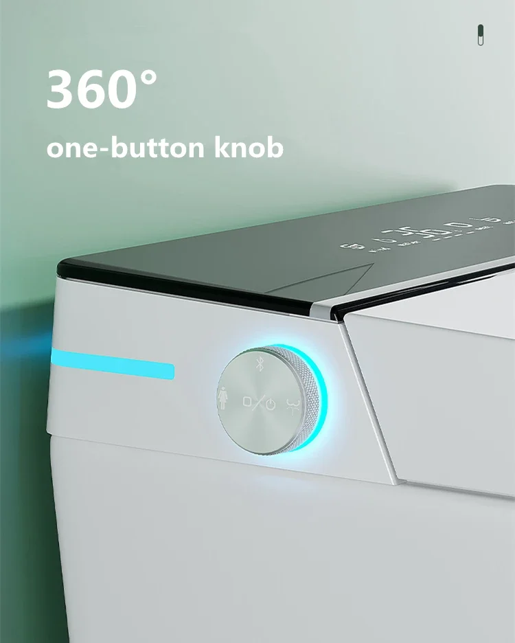 Modern Floor Mounted Electric Commode Automatic Closestool Wc ...