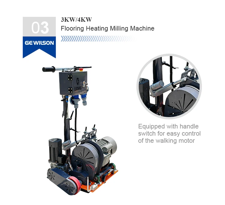 Floor Heat Milling Machine - Efficient & Reliable GEWILSON