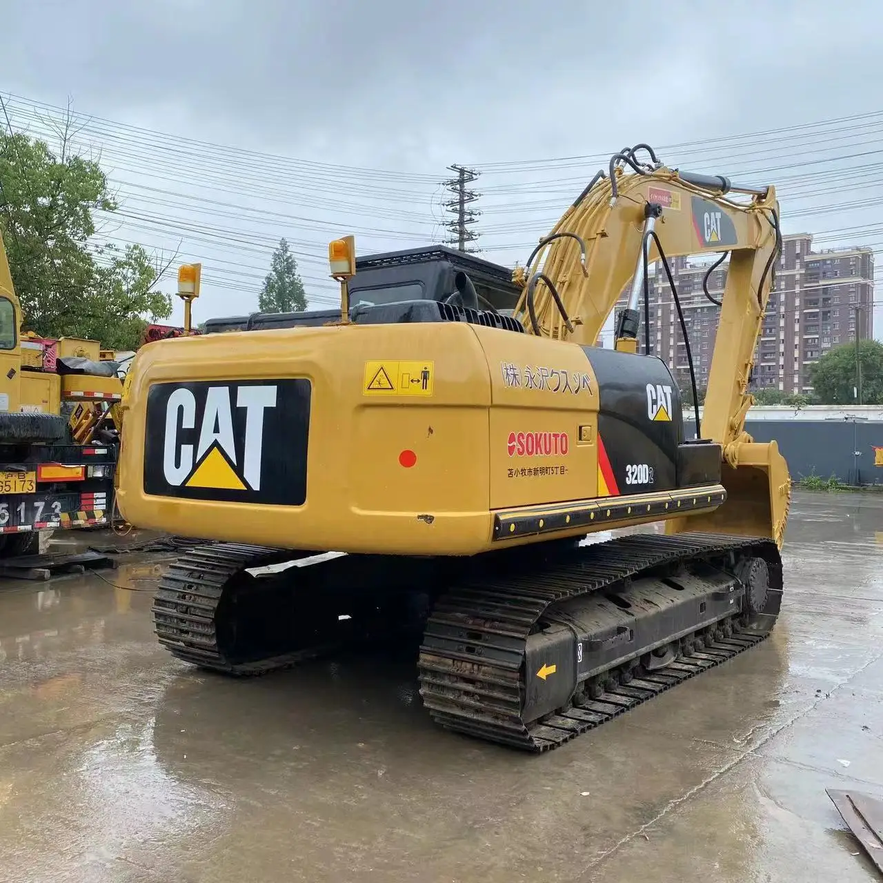 Caterpillar Hydraulic Excavator CAT 320DL 325DL 320D Used Excavator in ...