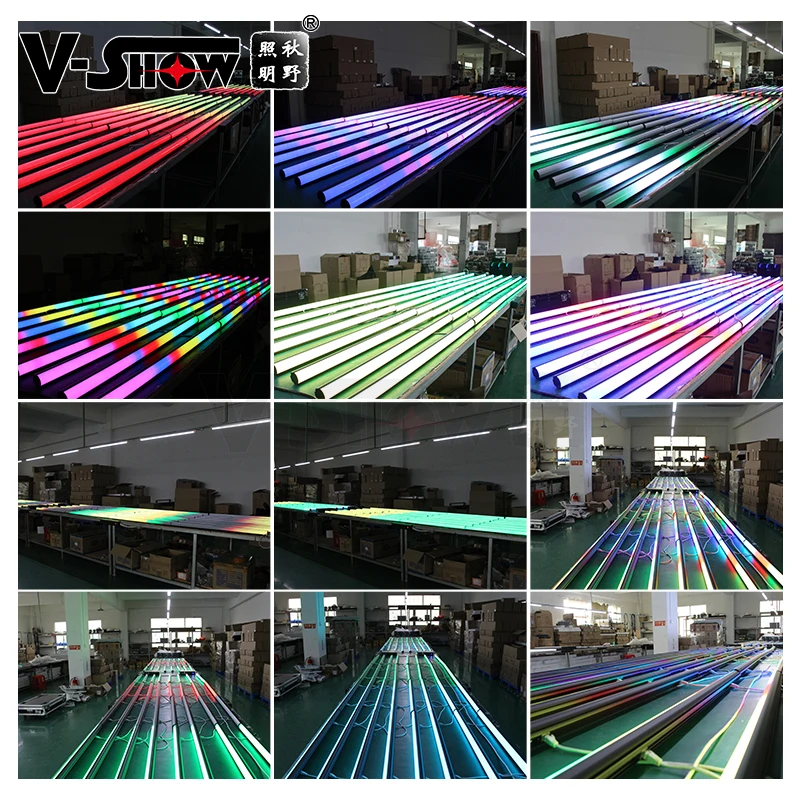 LED Pixel Bar - 16PCS with Controller for DMX Stage Lighting