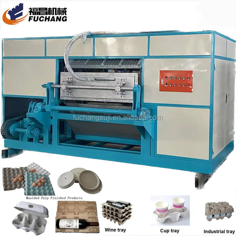 Waste Paper Recycling Machine Pulp Molding Egg Carton Box Mini Egg Tray ...