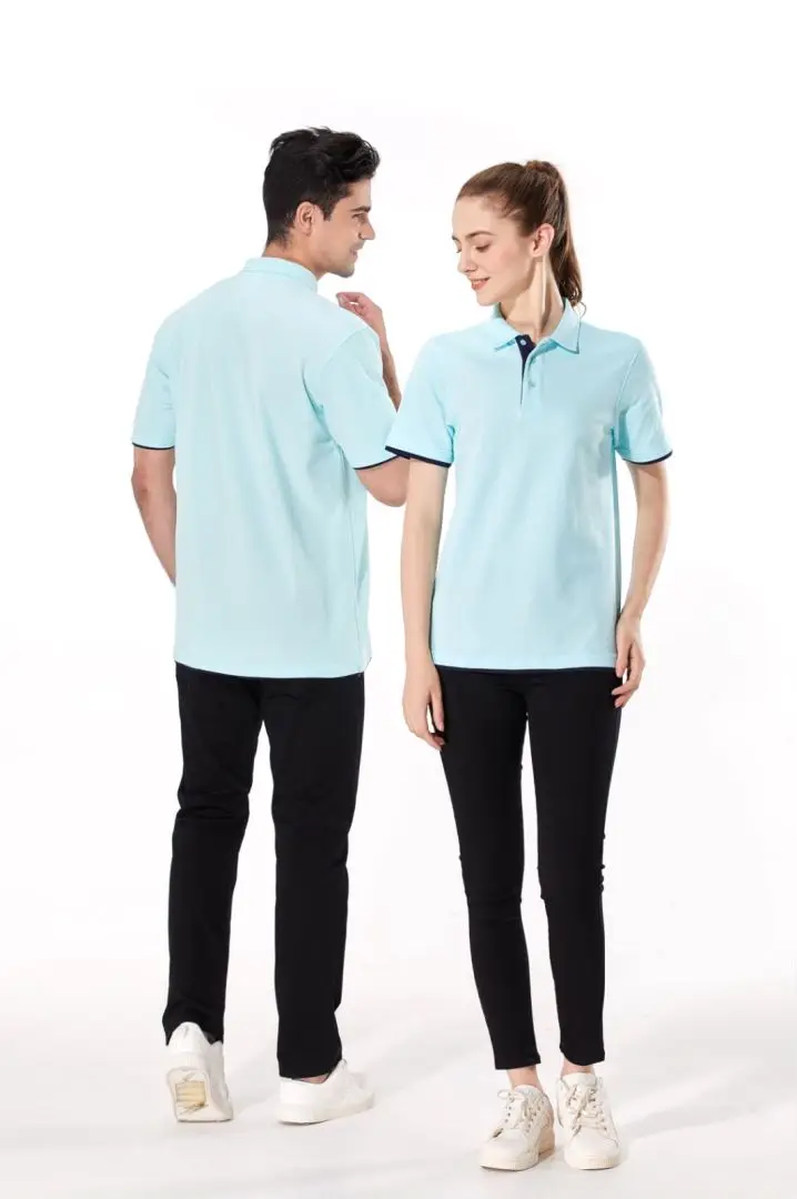 200 Grams Golf Work Office Uniform Polo Shirt Wholesale 100% Cotton ...