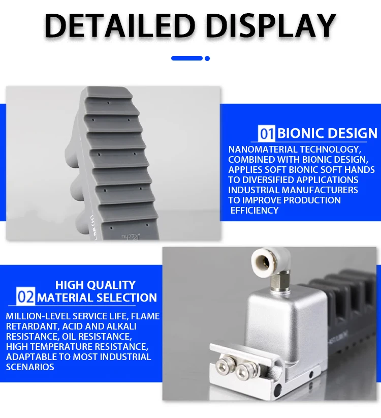 Soft Touch Flexible Gripper Flexible Finger Simulation Finger Soft Robot Gripper Head Medical ...