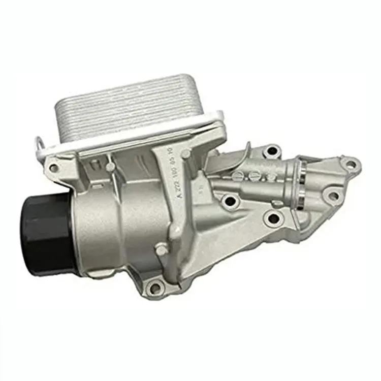 奔驰发动机机油滤清器壳体机油冷却器2721800510 - Buy 发动机机油滤清器适配器外壳,2721800110 2721800210 ...