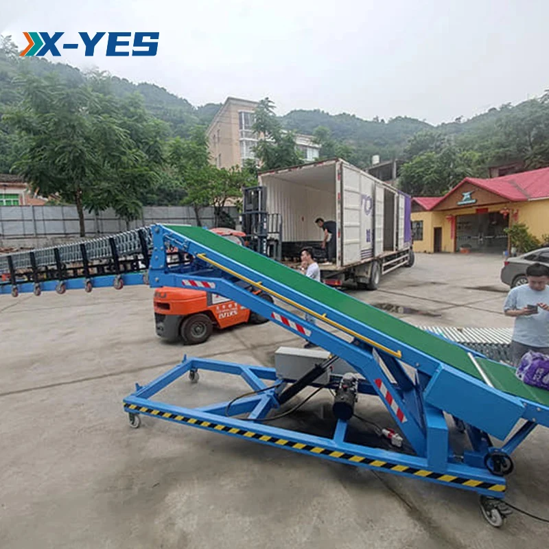 X-YES Smart Analysis Optimizing Resource Allocation Load Conveyor Truck ...