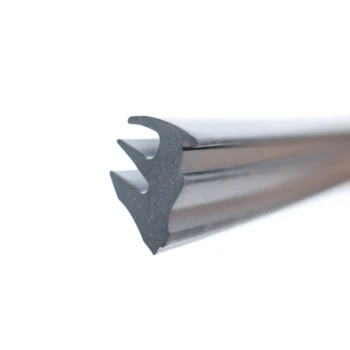 Custom Shaped Balcony Glass Sliding Door Bottom Protection Extruded Pu ...