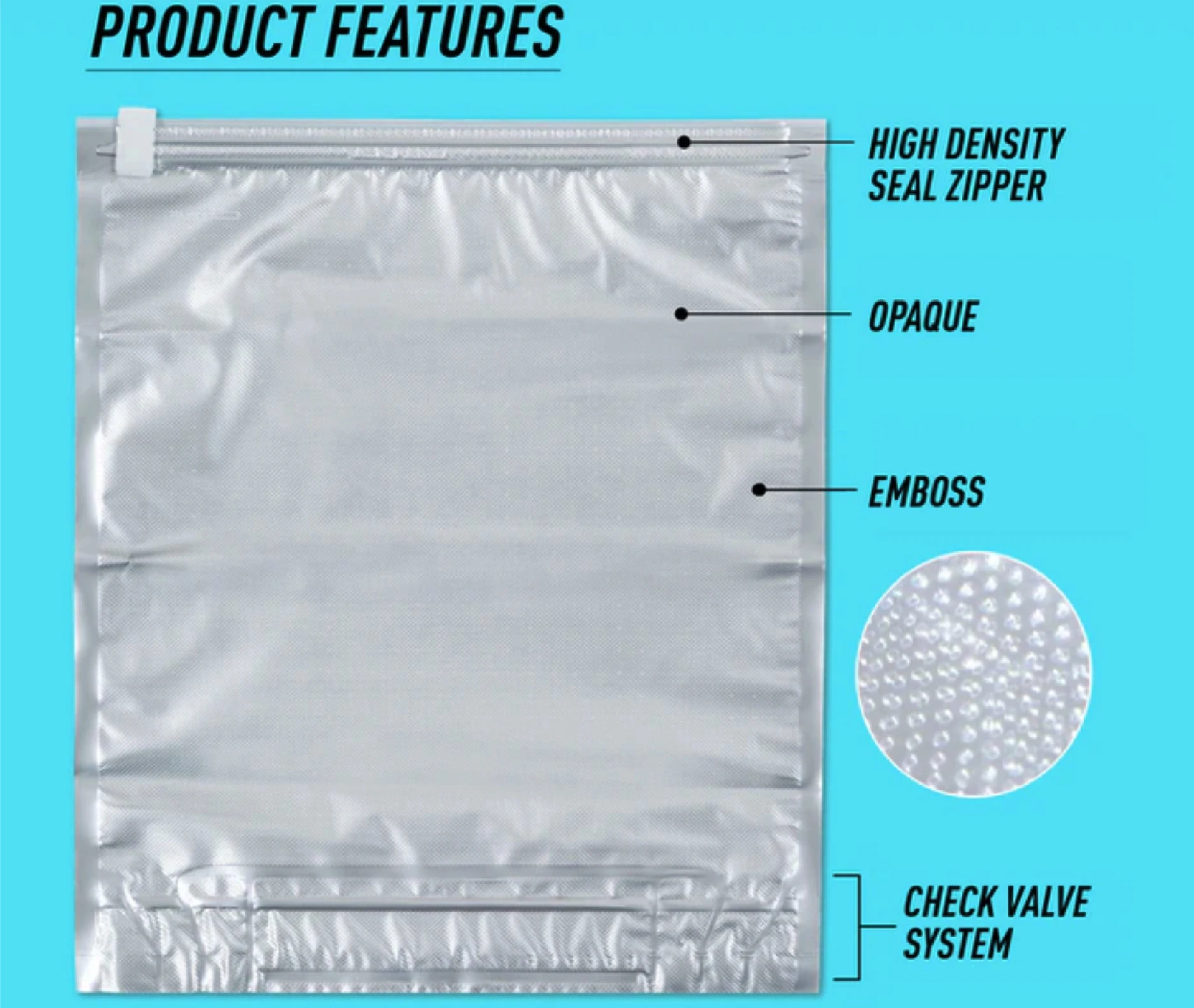 Ziplock Folding Clothes Pack Storage Travel Portable Space Saver Vacuum ...