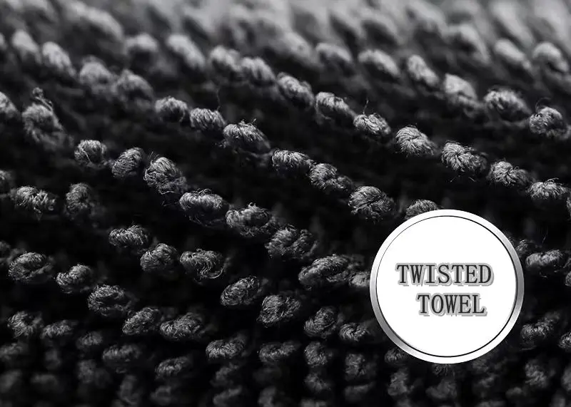 Customized Car Detailing Car Wash Twisted Microfiber Drying Towel - Buy ...