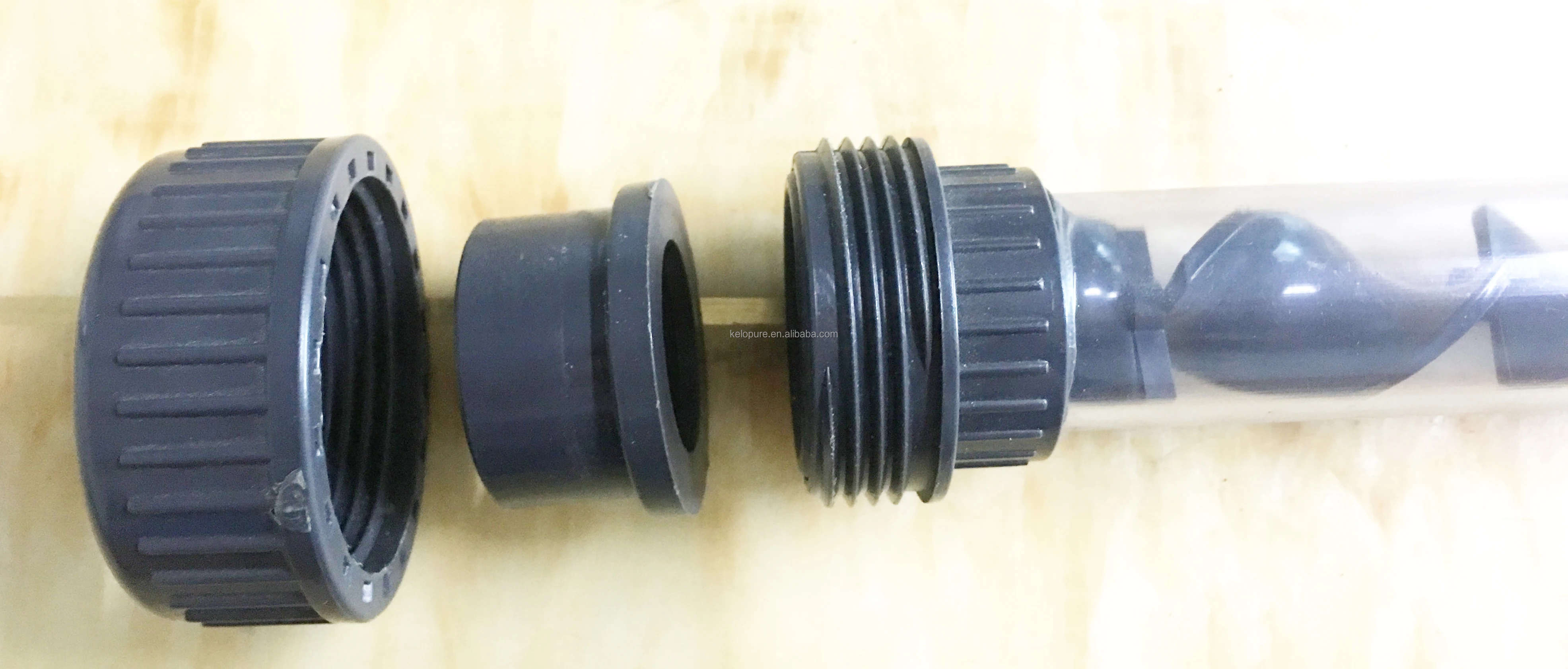 Mixing Liquid and Gas Noose Connection - Transparent UPVC
