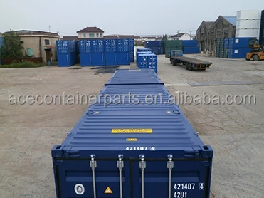 Hard Top Steel Lid 40ft 40 Feet 40 40 Foot Open Top Shipping Container ...