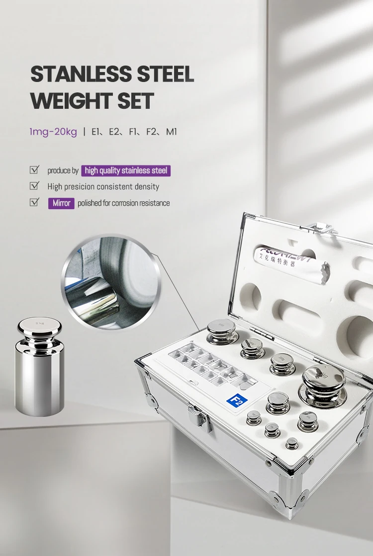 Standard Weights F1 Class 1MG-5KG Certified Weights, Analytical ...