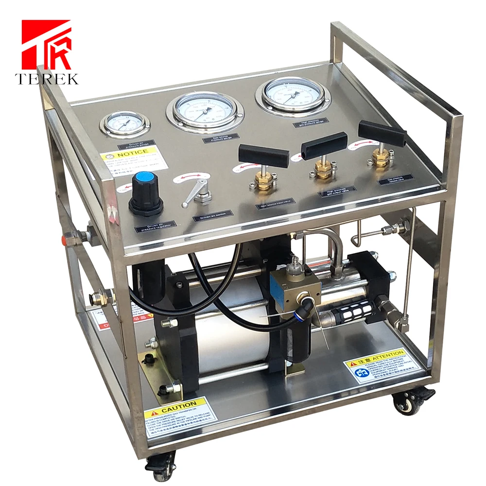 Terek Pneumatic Nitrogen Booster Pump System - Buy Nitrogen Gas Booster ...