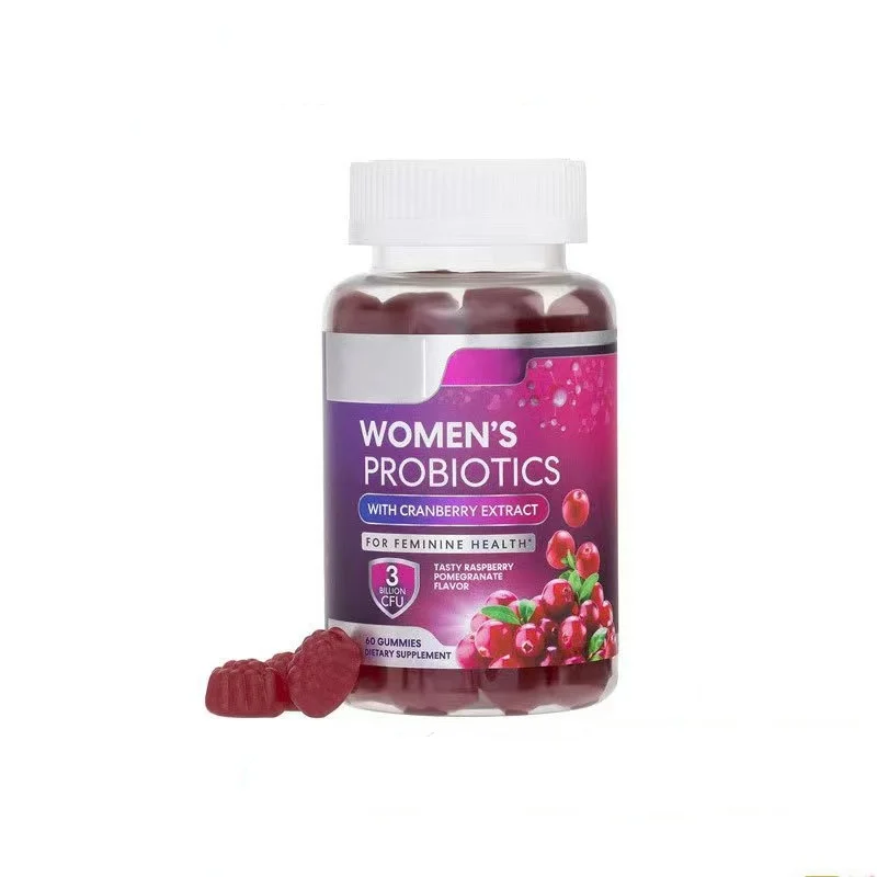 Womens Probiotic Gummies with Cranberry for Vaginal Health