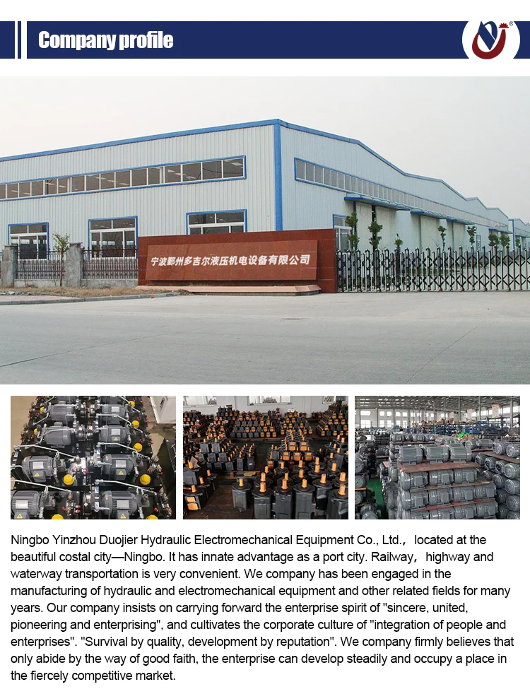 Mob Series Light Types Hydraulic Cylinder With Front Flange Double ...