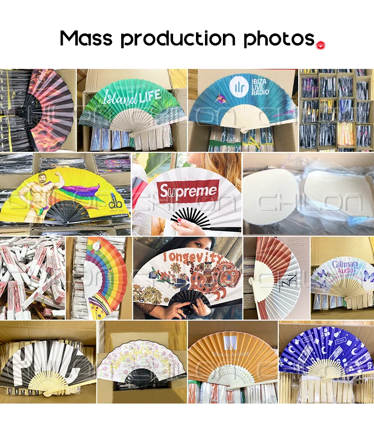 Creative Retro Windmill Small Round Wedding Foldable Paper Hand Held ...