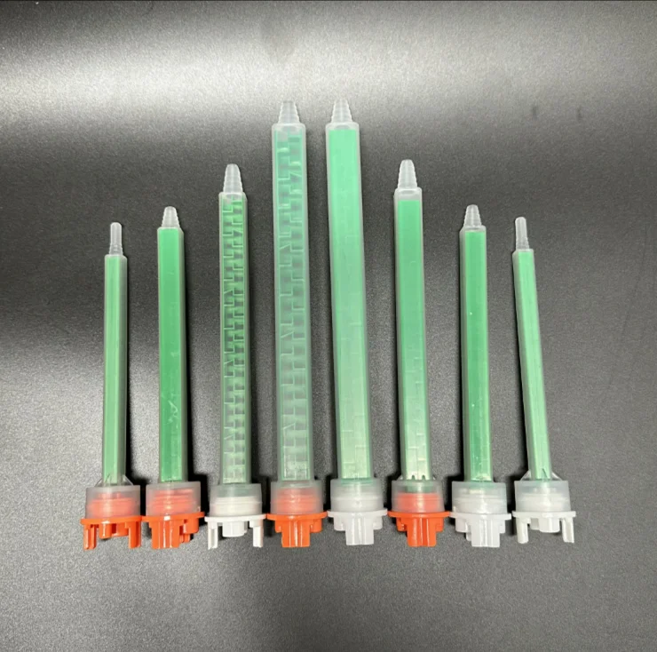 MFQ05-24L Ratio 1:1 10:1 Disposable Static Mixer Tips Mixing Nozzle ...