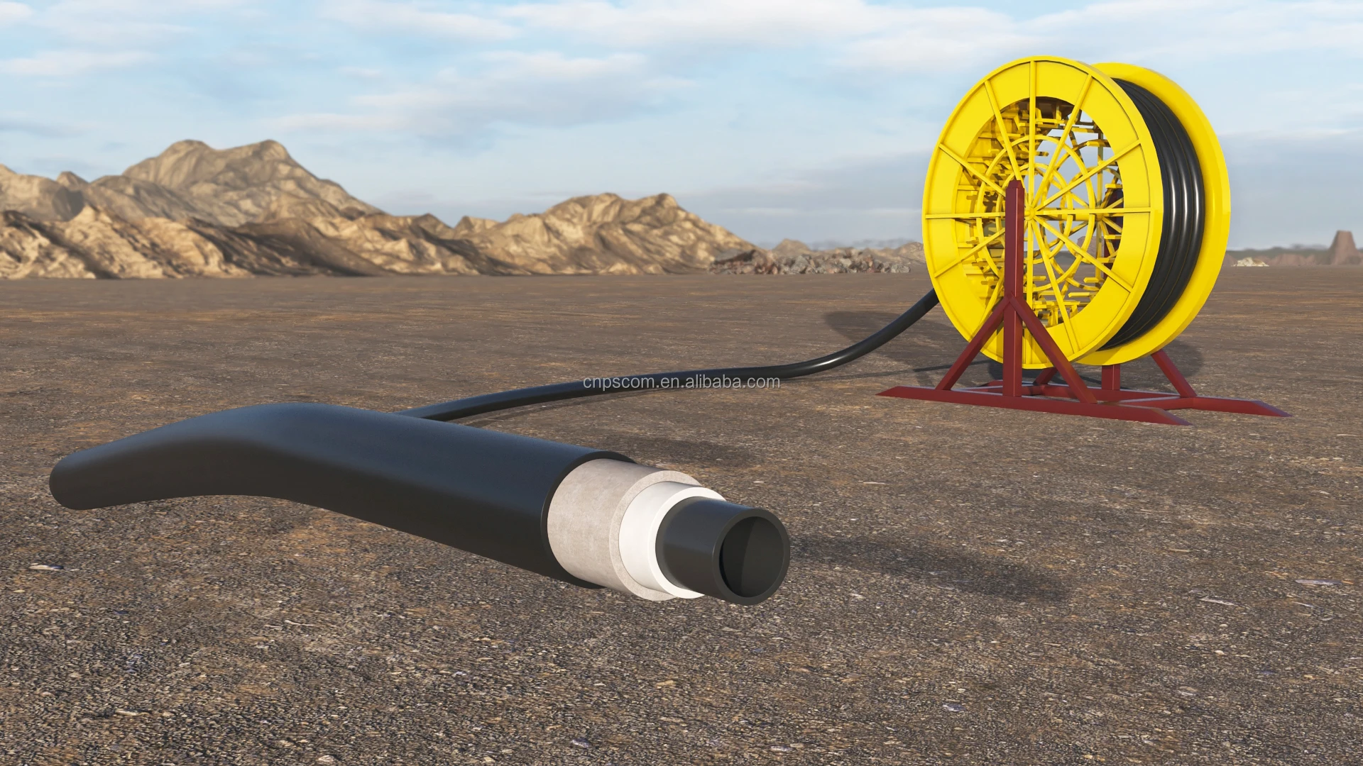 API 17J y API 15S Suministro de gas y aceite Termoplástico reforzado ...