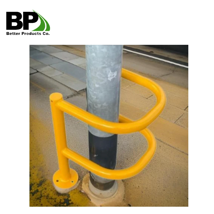 Durable Steel Bollards - Protect Warehouse Parking Safety