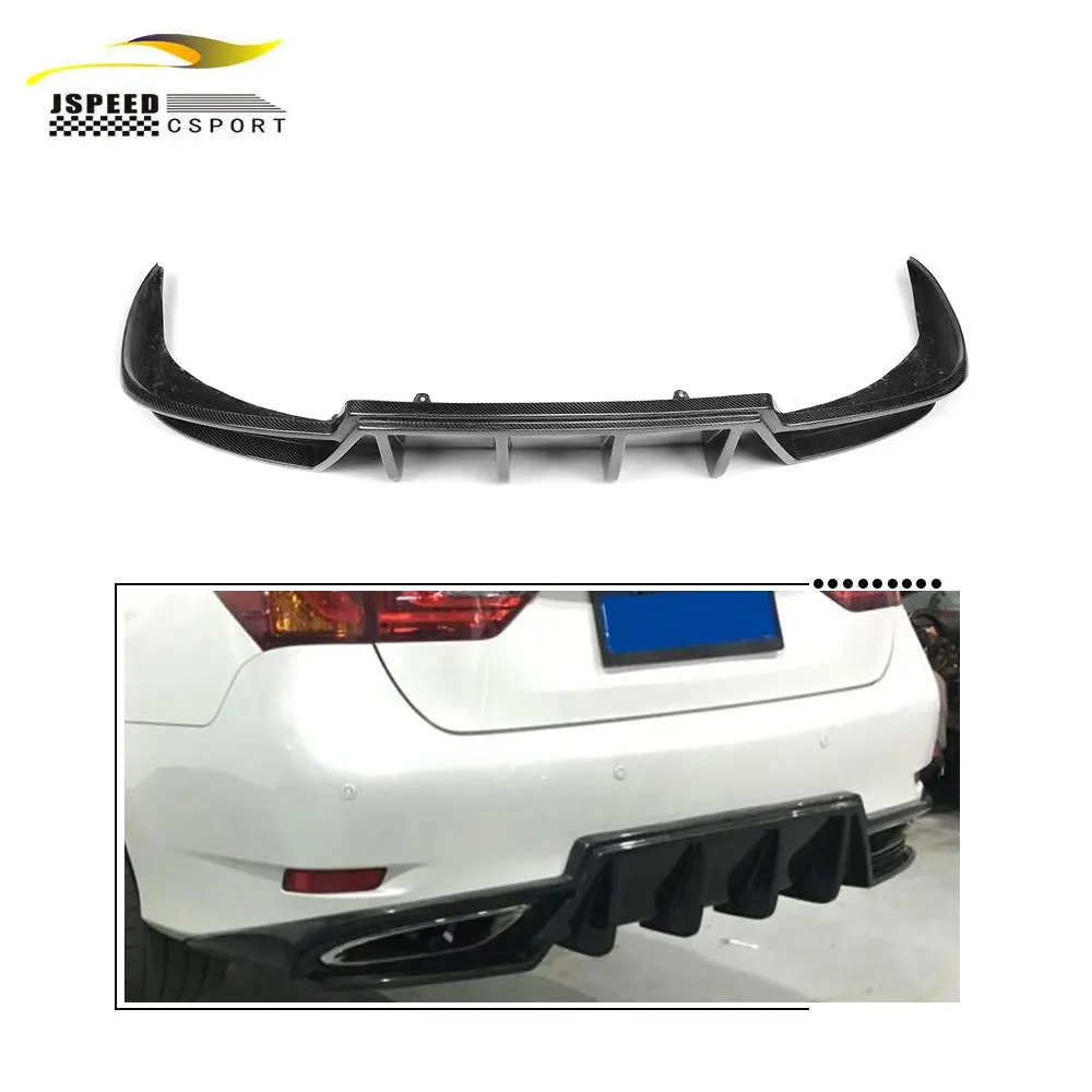 GS350 Carbon Fiber Rear Bumper Diffuser for Lexus GS350 F Sport ...