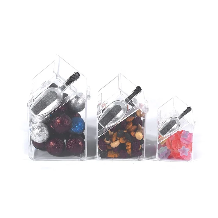 Wholesale Stackable Acrylic Candy Box Display Case Supermarket Use ...