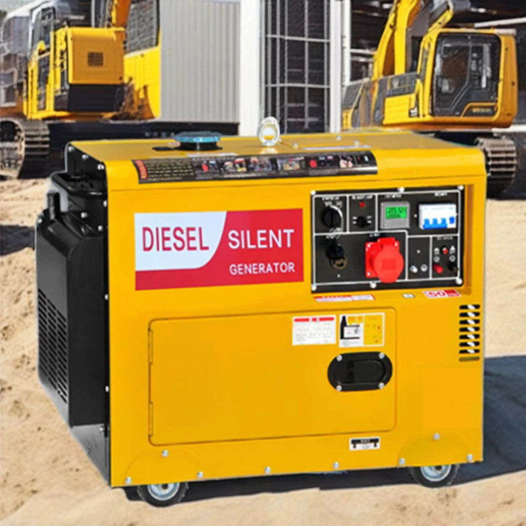 Silent Soundproof Diesel Generators - Reliable Power Solutions