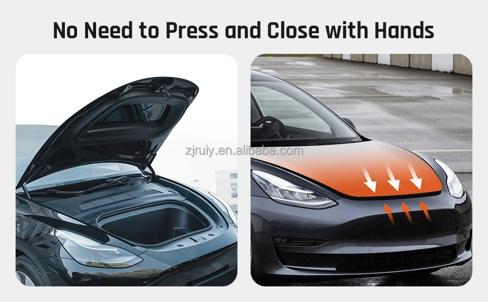 2021-2024 Tesla Model 3/Y Automatic Adsorption Soft Closing Electric ...