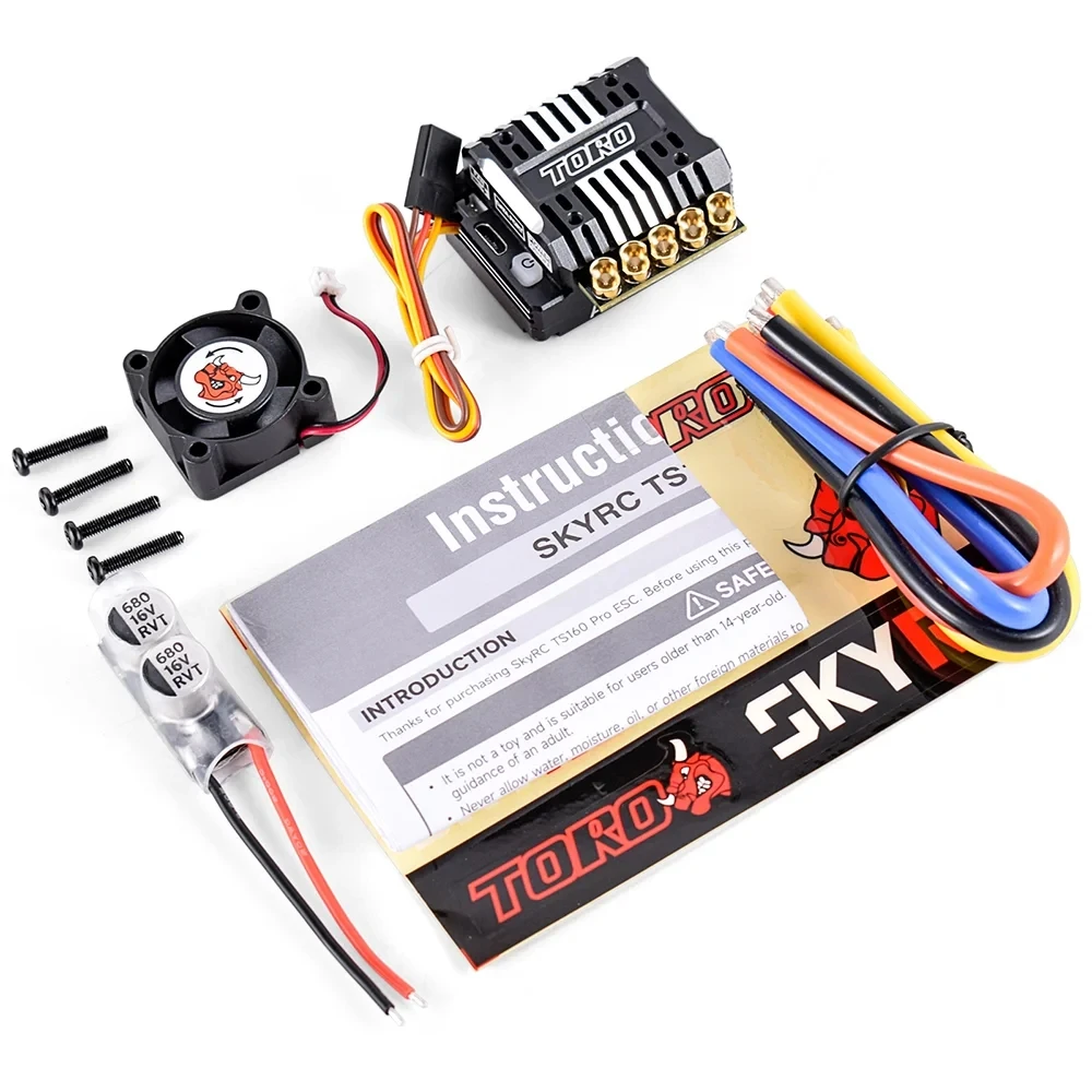 SKYRC TORO TS160 160A Brushless Sensored ESC with 6V/7.4V BEC for ...
