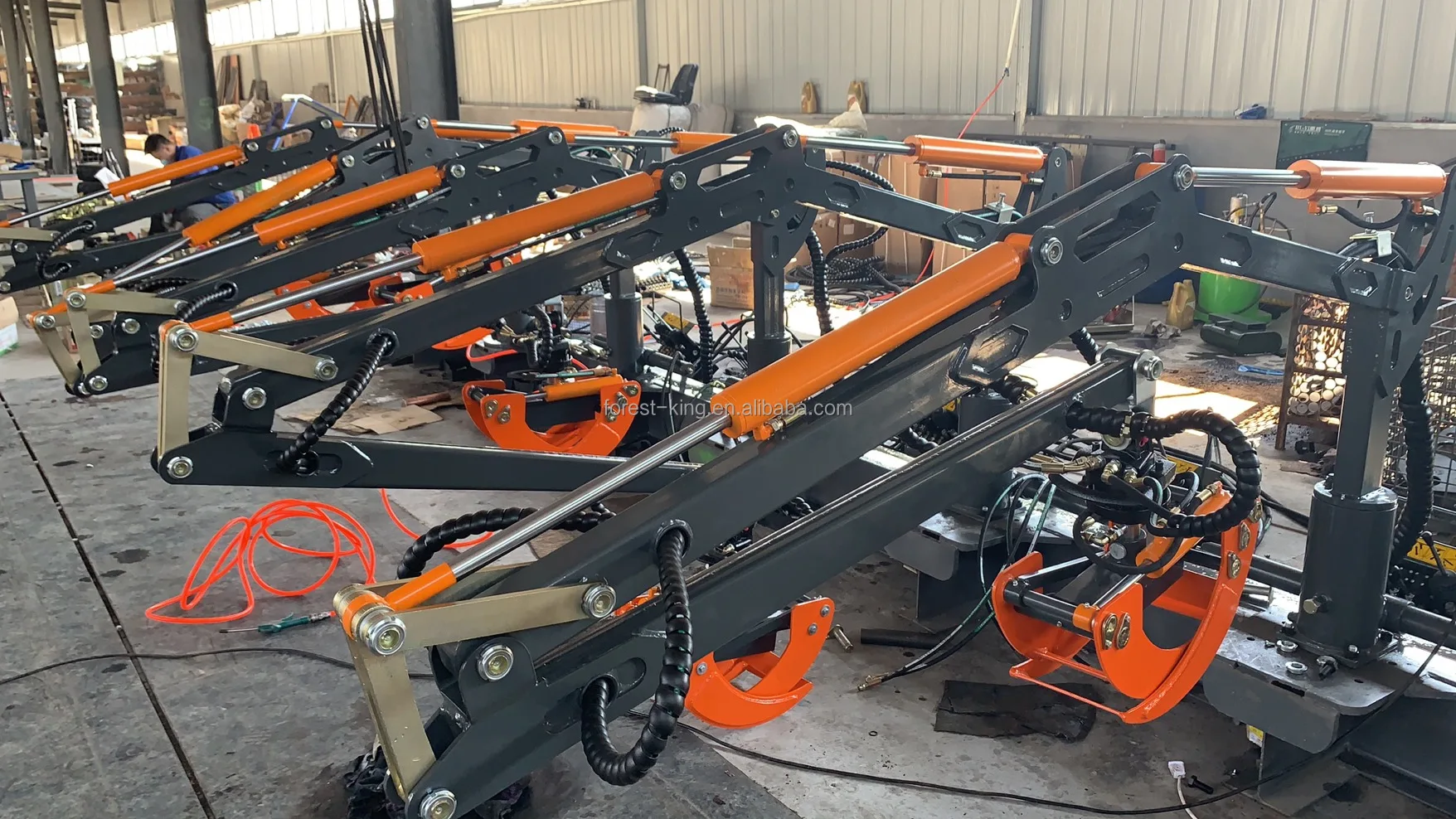 2 Ton Atv Timber Log Hauler Skidder Trailer With Remote Winch And ...