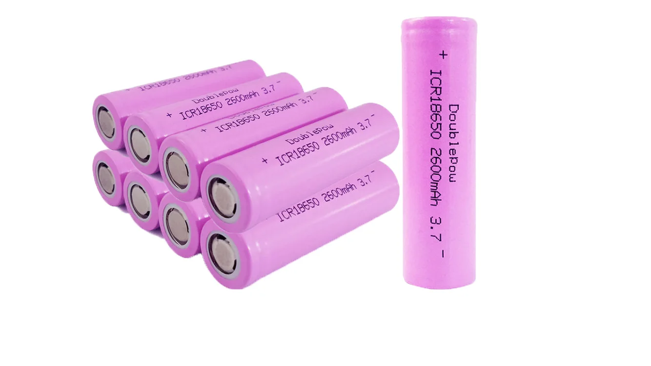 3.7v Lithium Ion Battery 3.7v Lithium Li-on Battery Cell 18650 2600mah 3.7v Rechargeable Lithium ...