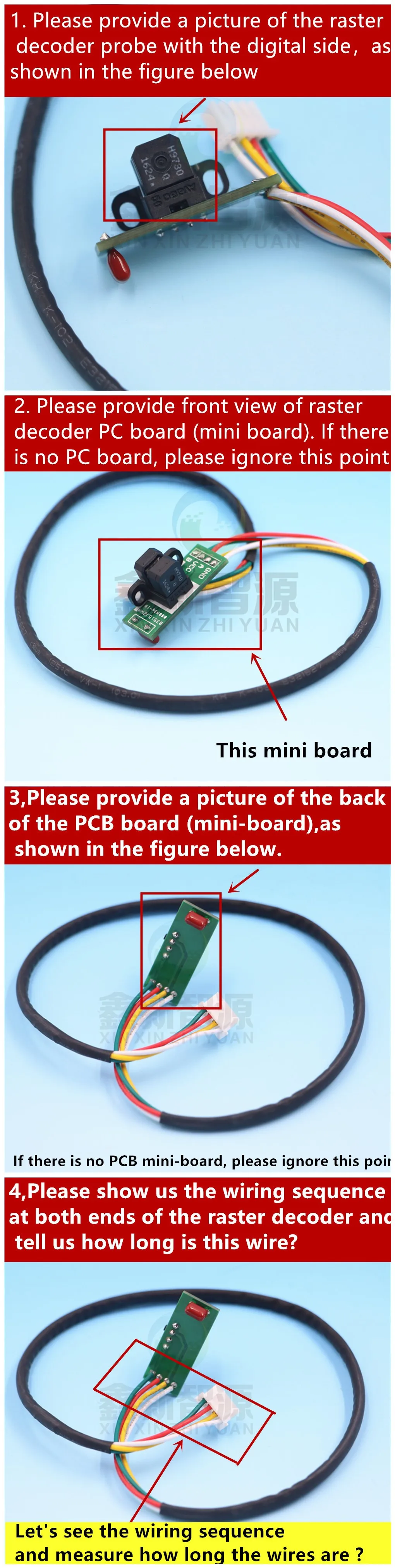 Roland Encoder Strip Sensor RS640 for Large Format Printers