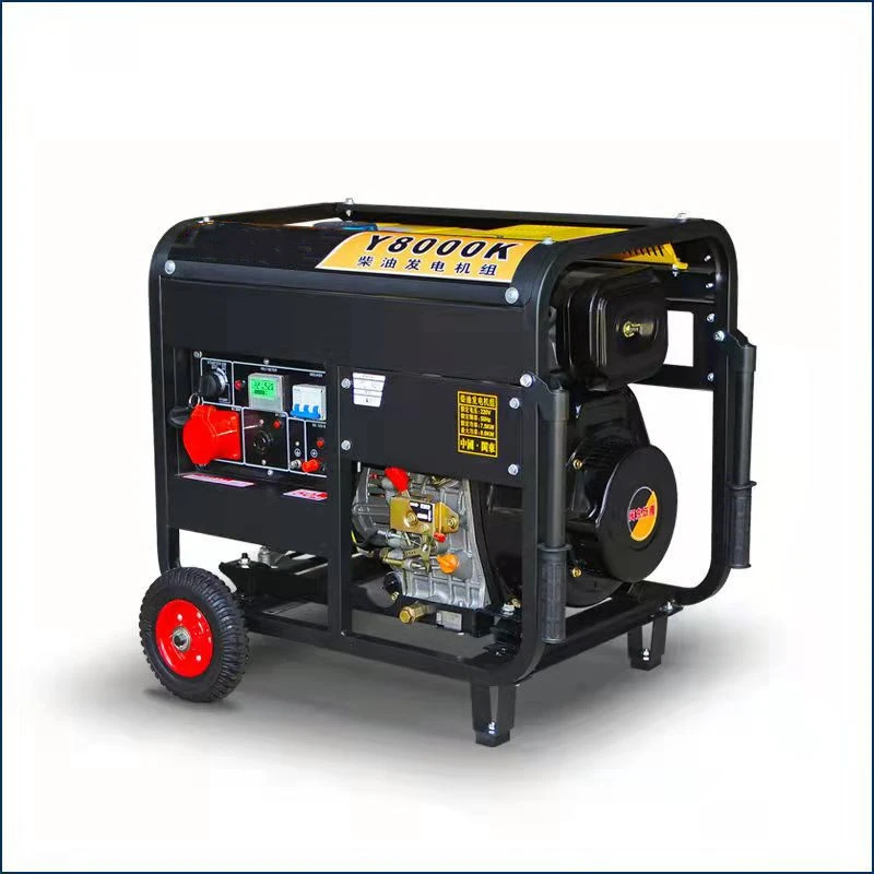 220v Portable Silent Inverter Generator For Home Use - 5kw/6kw Gasoline ...