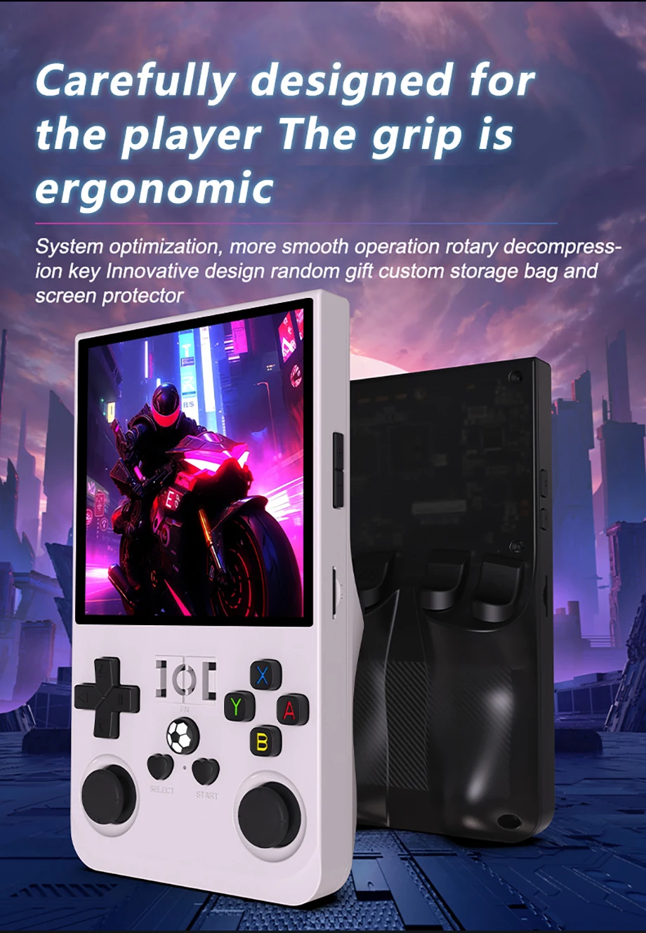 R36 Max 64g Retro Handheld Game Console With 18000 Games