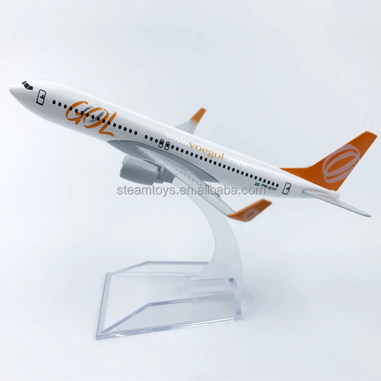 Alibaba.com: Metal Aircraft Model 16CM Brazil GOL Airlines 737 Scale ...