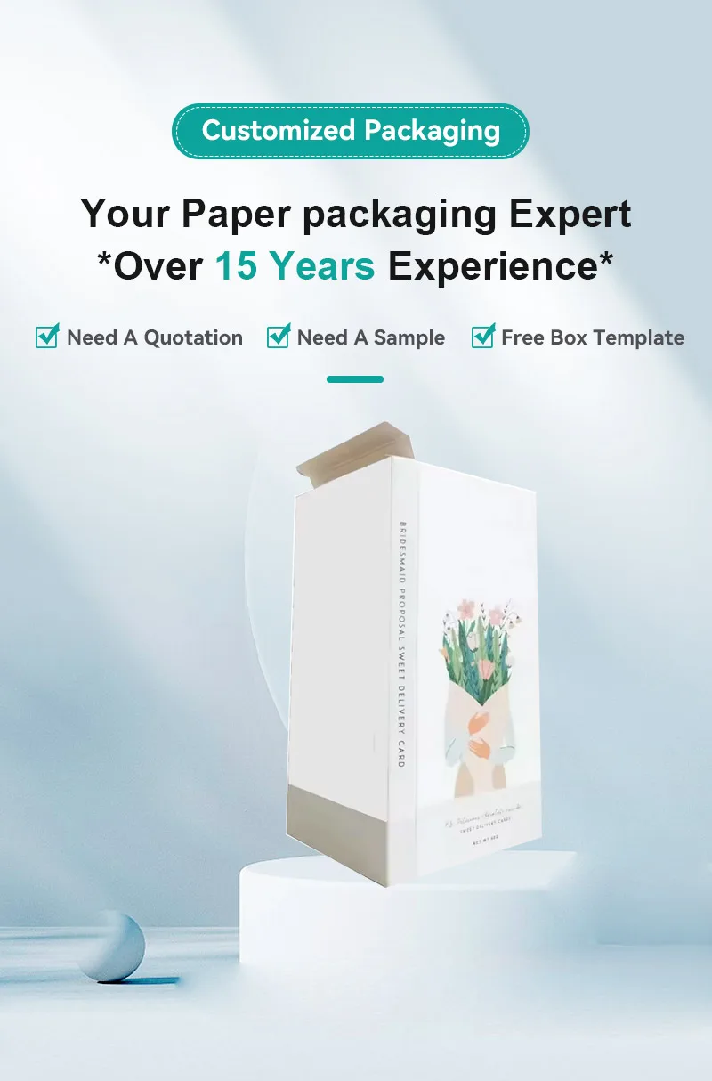 Custom Paper Box Logo Branded Printing Product Retail Paper Package ...